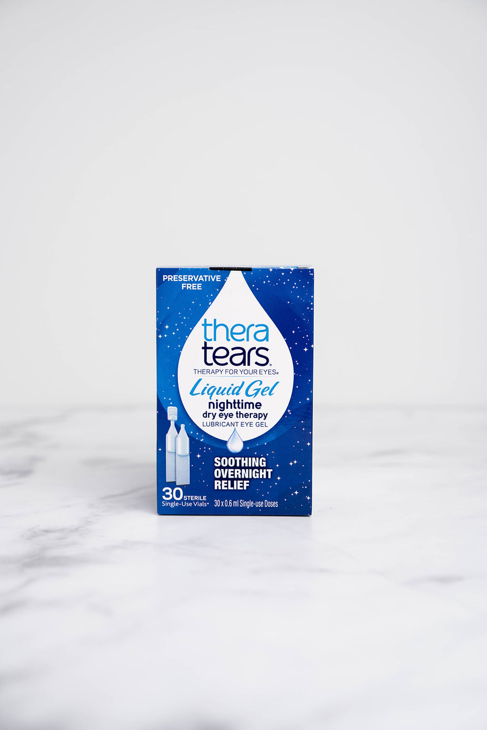 Thera Tears Nighttime Lubricant Eye Gel 30 x 0.6ml Vials – One Stop Dry ...